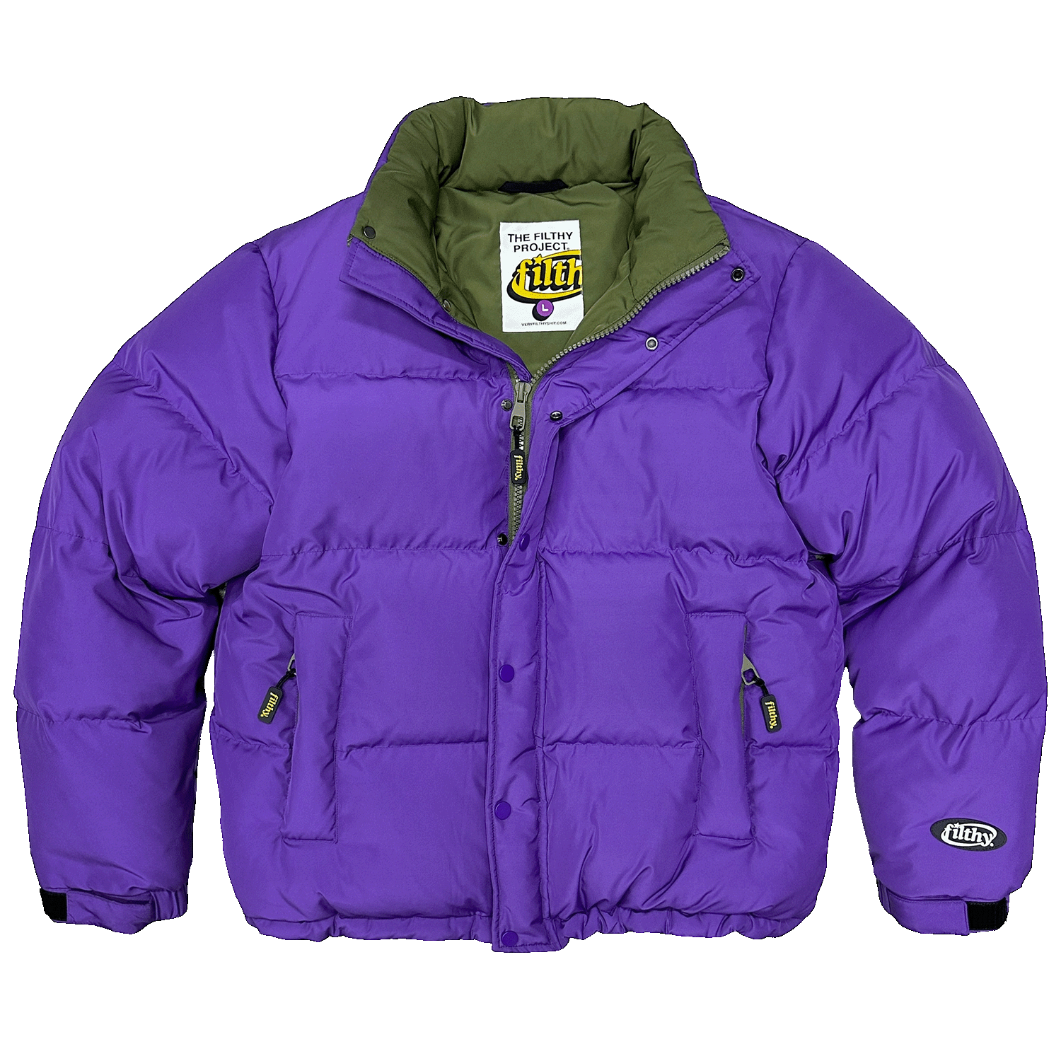 filthy® puffer jacket – the filthy project®
