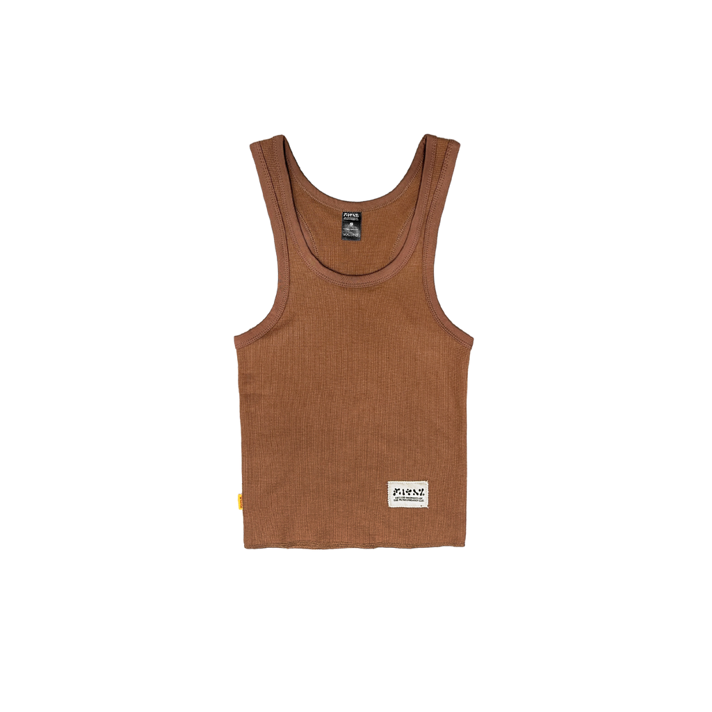 filthy® waffle tank (Bronze) – the filthy project®